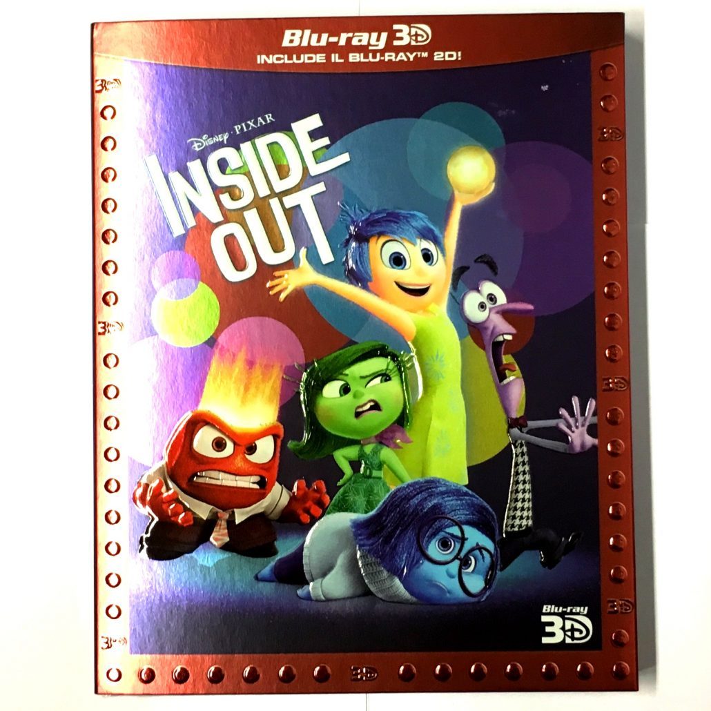 Inside Out - Disney Pixar - Blu Ray Disc 3D + Blu Ray Disc 2D