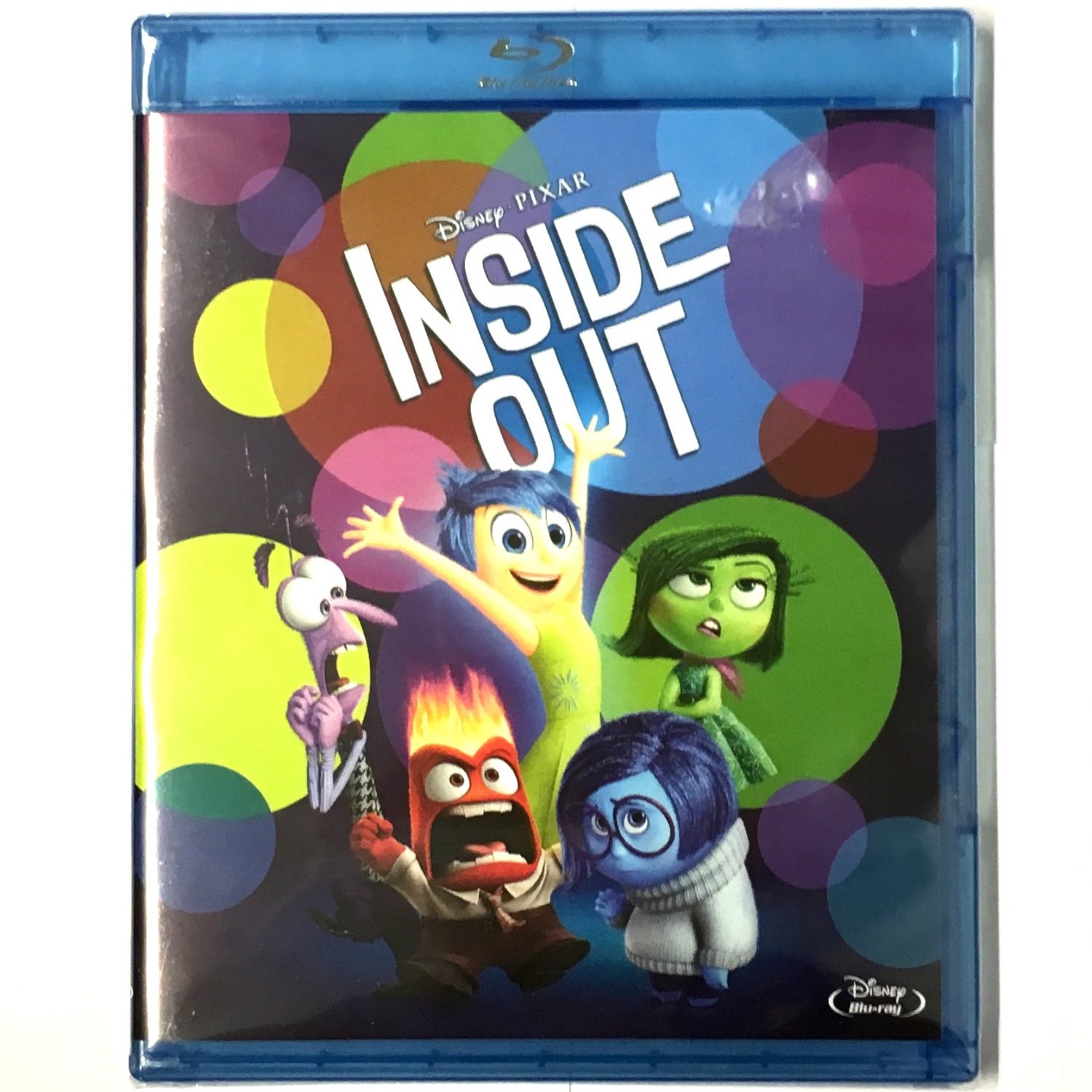 Inside Out - Disney Pixar - Blu Ray Disc