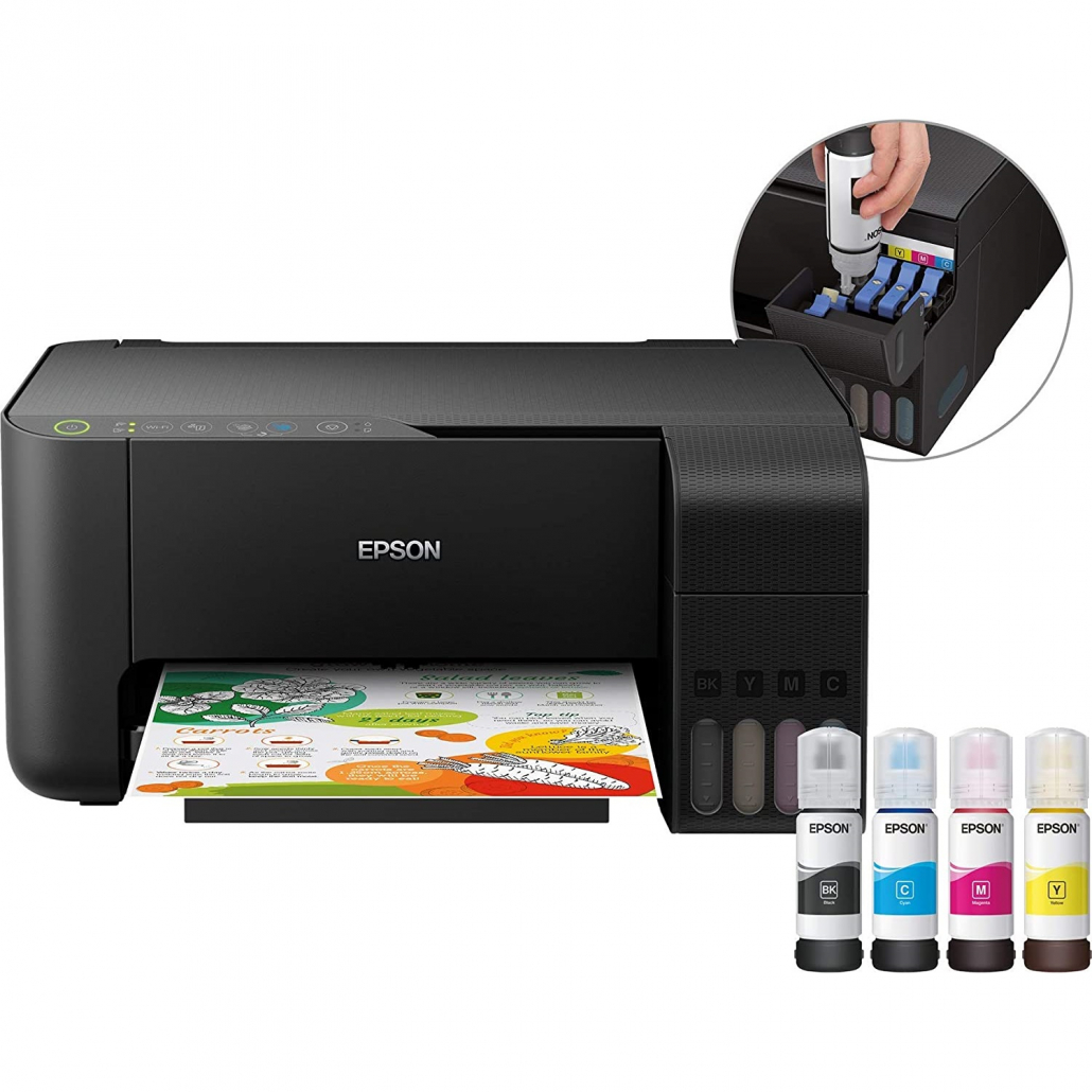 Stampante Multifunzione Epson EcoTank ET-2710 con Wi-Fi